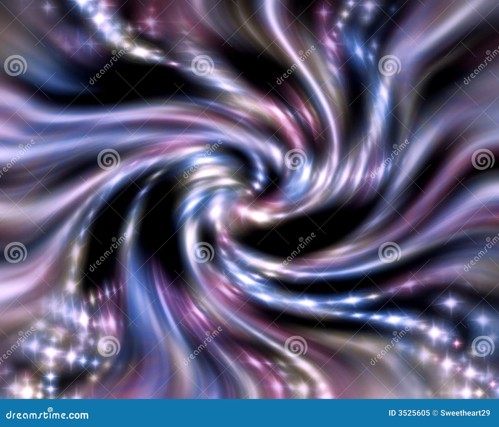 Star Swirl Background