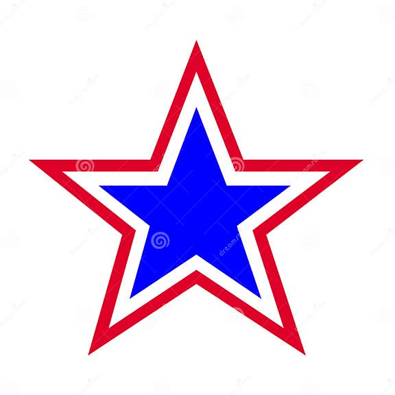 Star symbol stock illustration. Illustration of white - 8397664