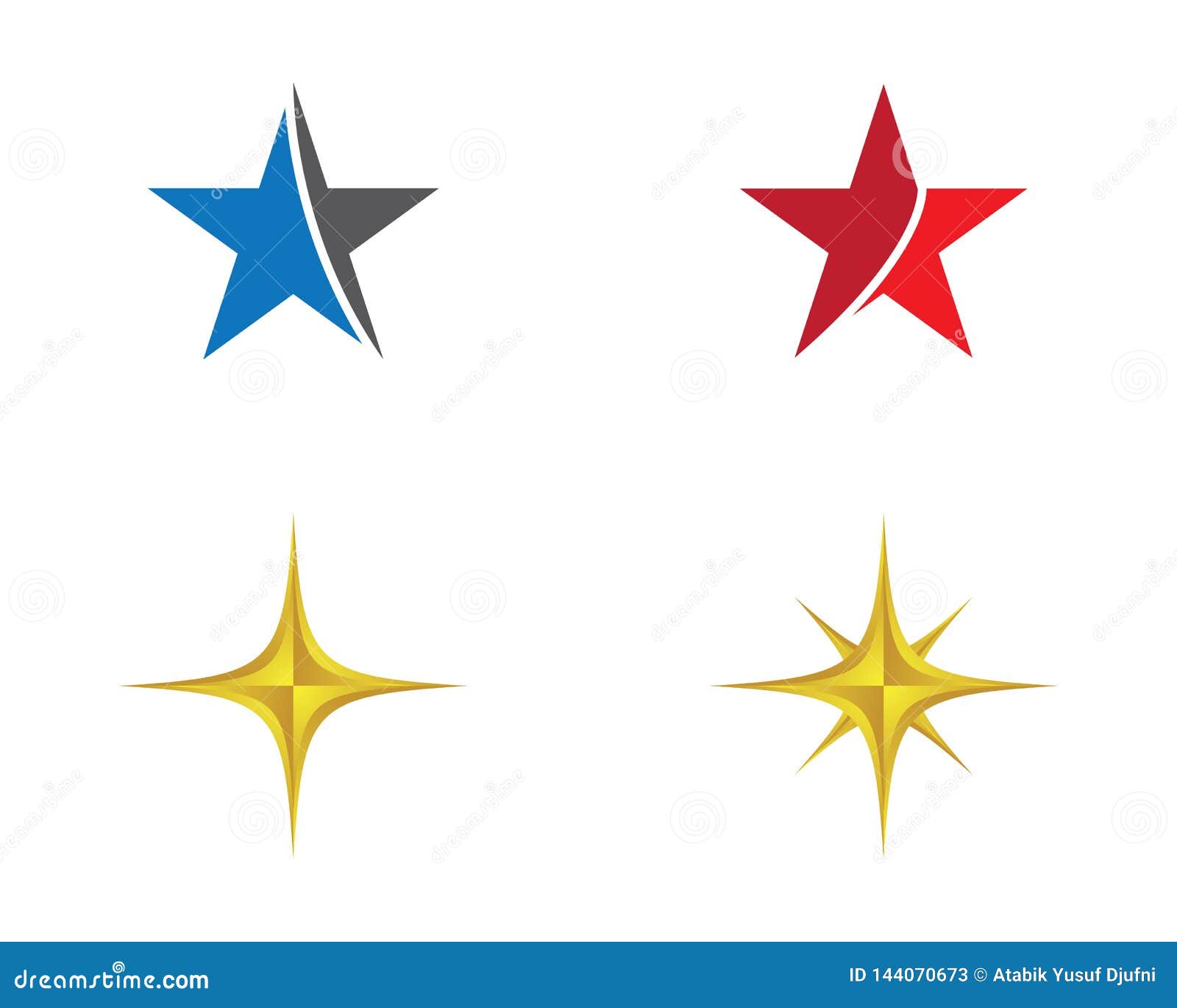 Star symbol illustration stock vector. Illustration of background ...
