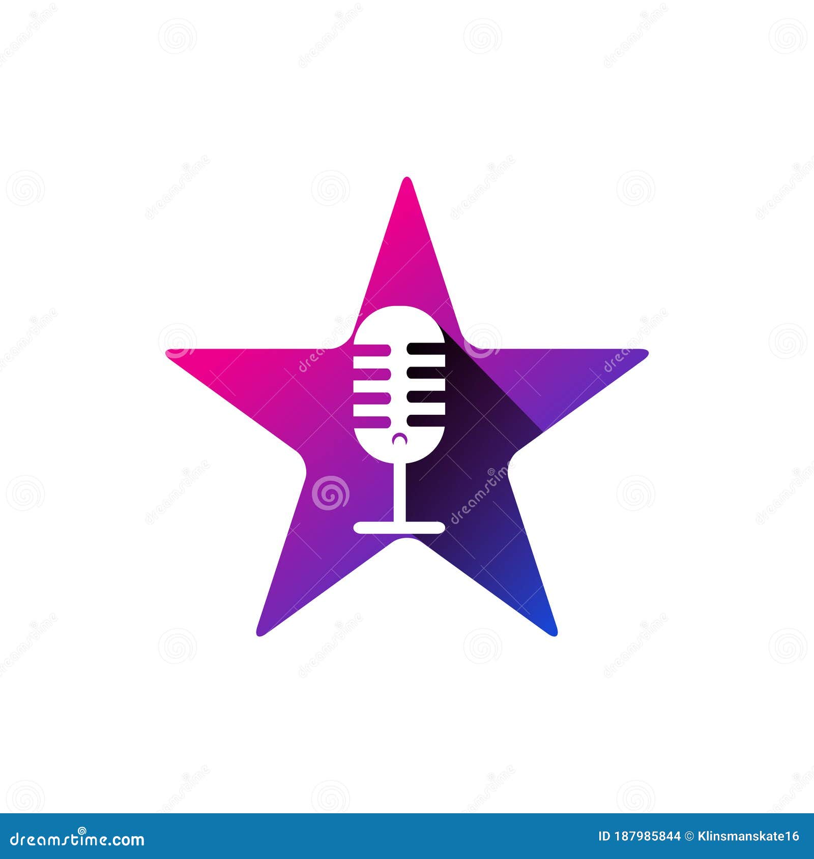 Star Talent Logo Design Template Vector Stock Illustration ...