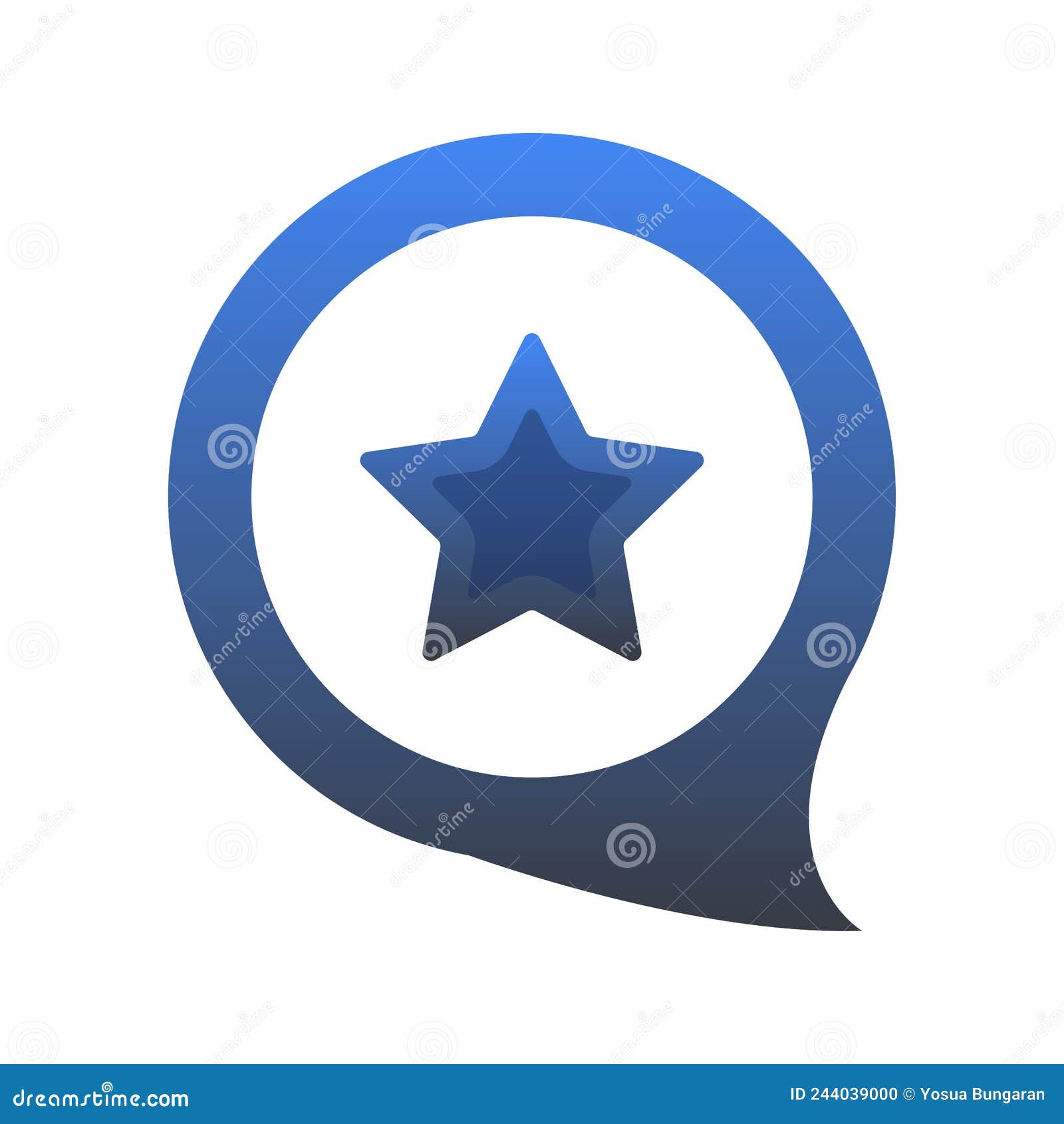Star Talk Logo Element Design Template Icon Stock Vector - Illustration ...