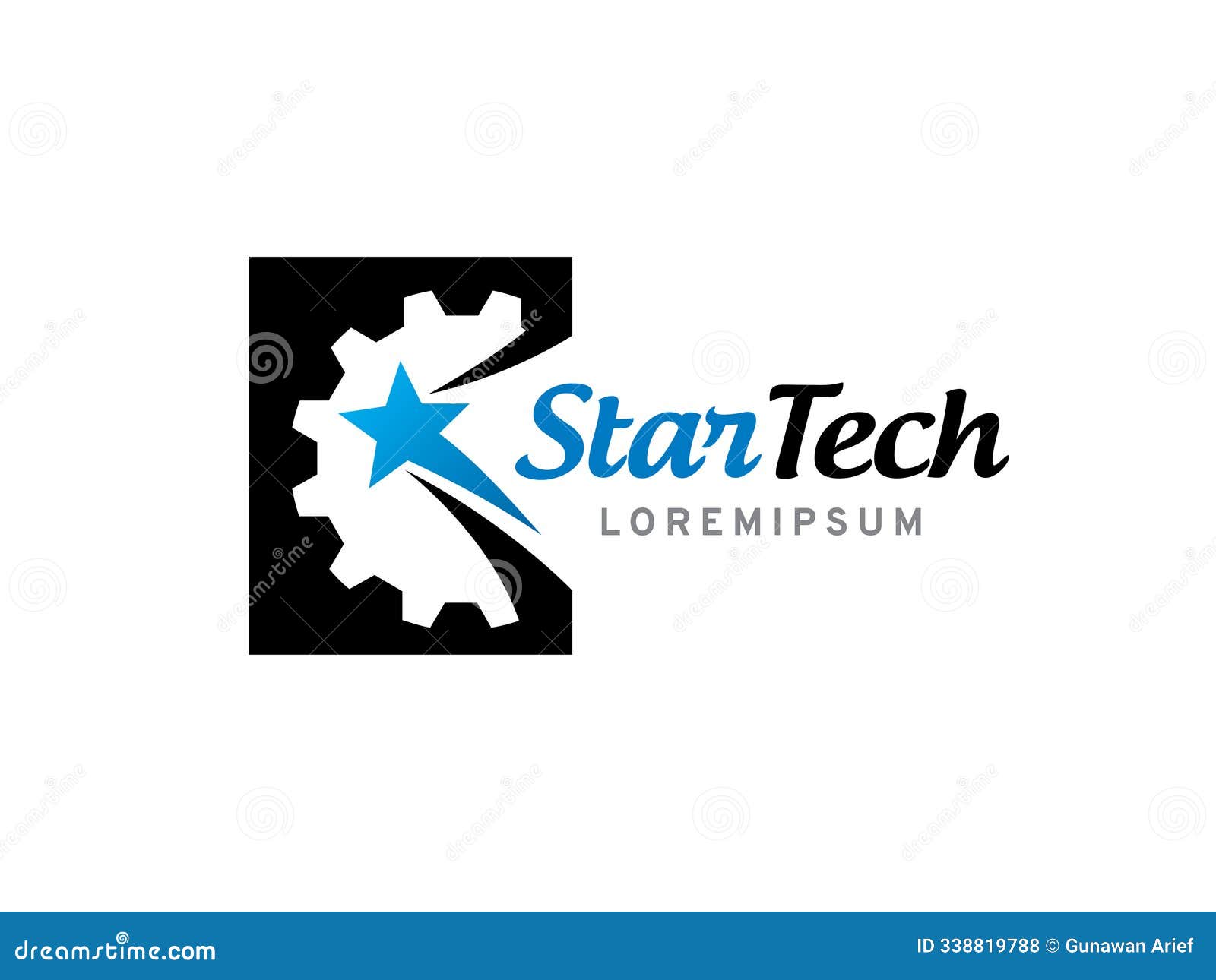 Star Tech Logo Symbol or Icon Template Stock Vector - Illustration of ...