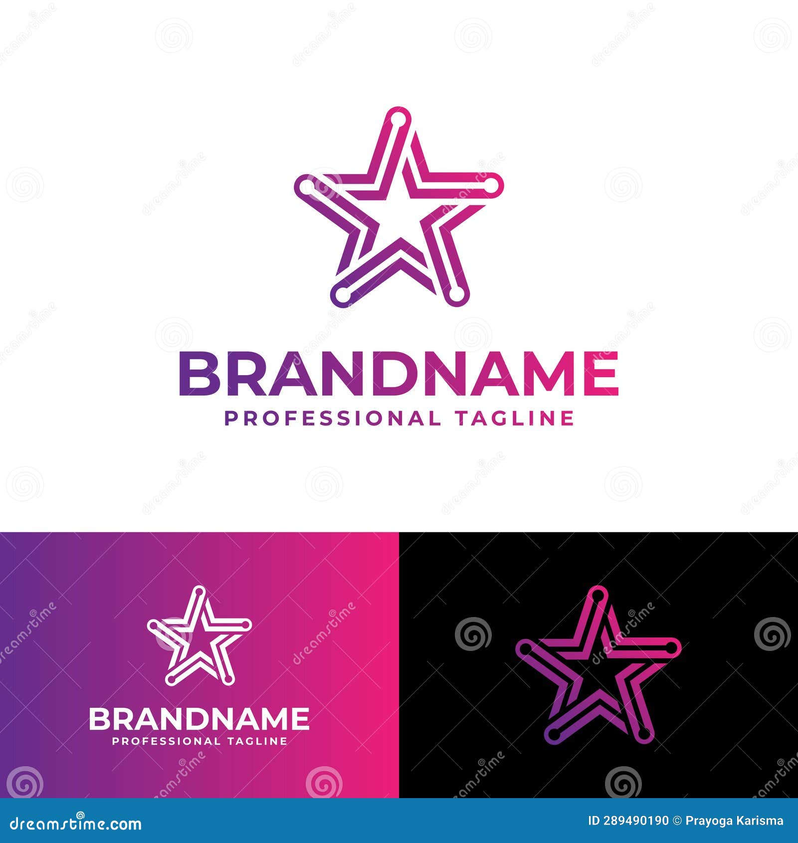 Star Technology Logo, Suitable for Any Business Related To Star and ...