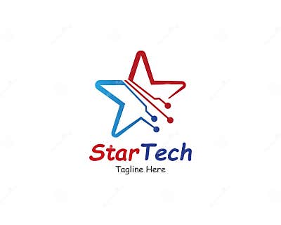 Star Technology Logo Symbol or Icon Template Stock Illustration ...