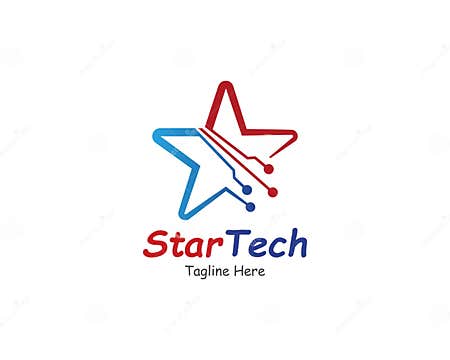 Star Technology Logo Symbol or Icon Template Stock Illustration ...