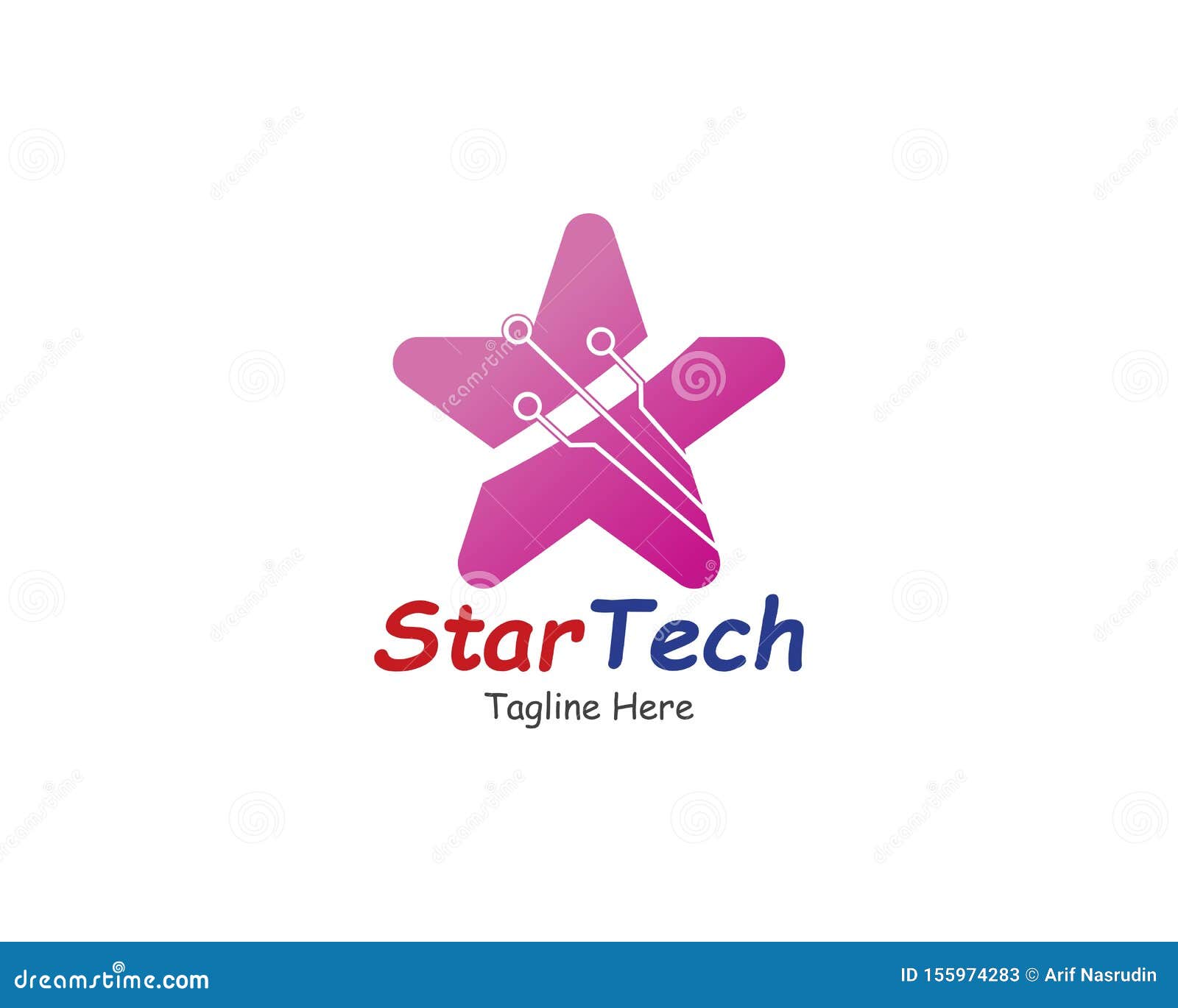 Star Technology Logo Symbol or Icon Template Stock Illustration ...