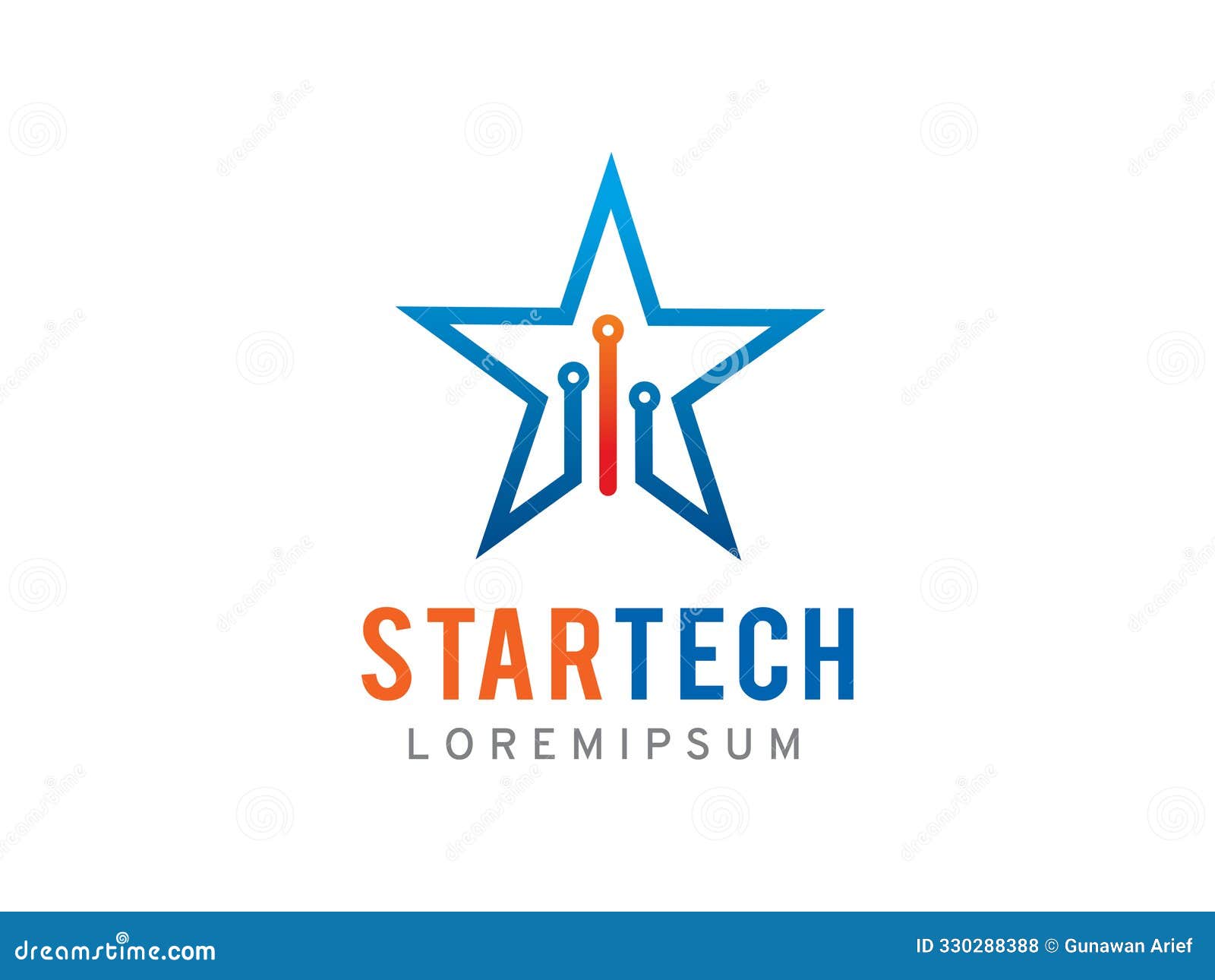 Star Technology Logo Symbol or Icon Template Stock Vector ...