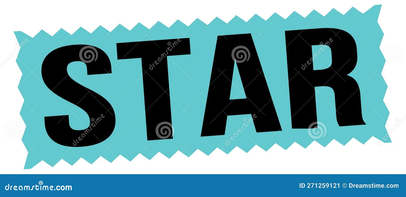 STAR Text Written on Blue-black Stamp Sign Stock Illustration ...