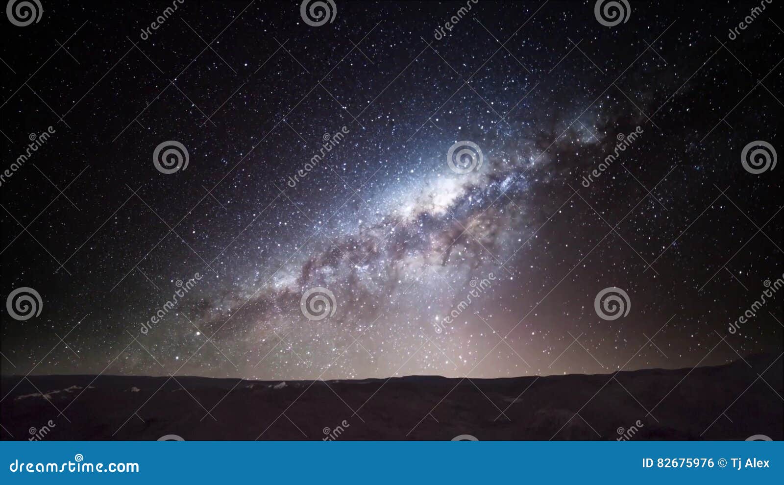 Star Trail in Atacama Desert Chile Stock Photo - Image of universe ...
