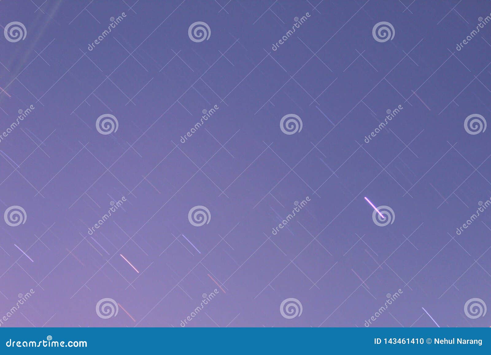 Star Trail Design Clicked at Night Stock Photo - Image of illumination ...