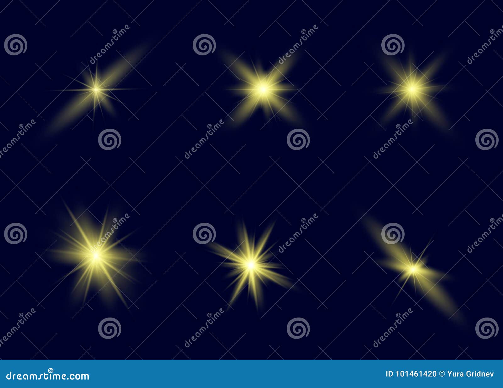 Star on a Transparent Background,light Effect, Illustration. Explosion ...