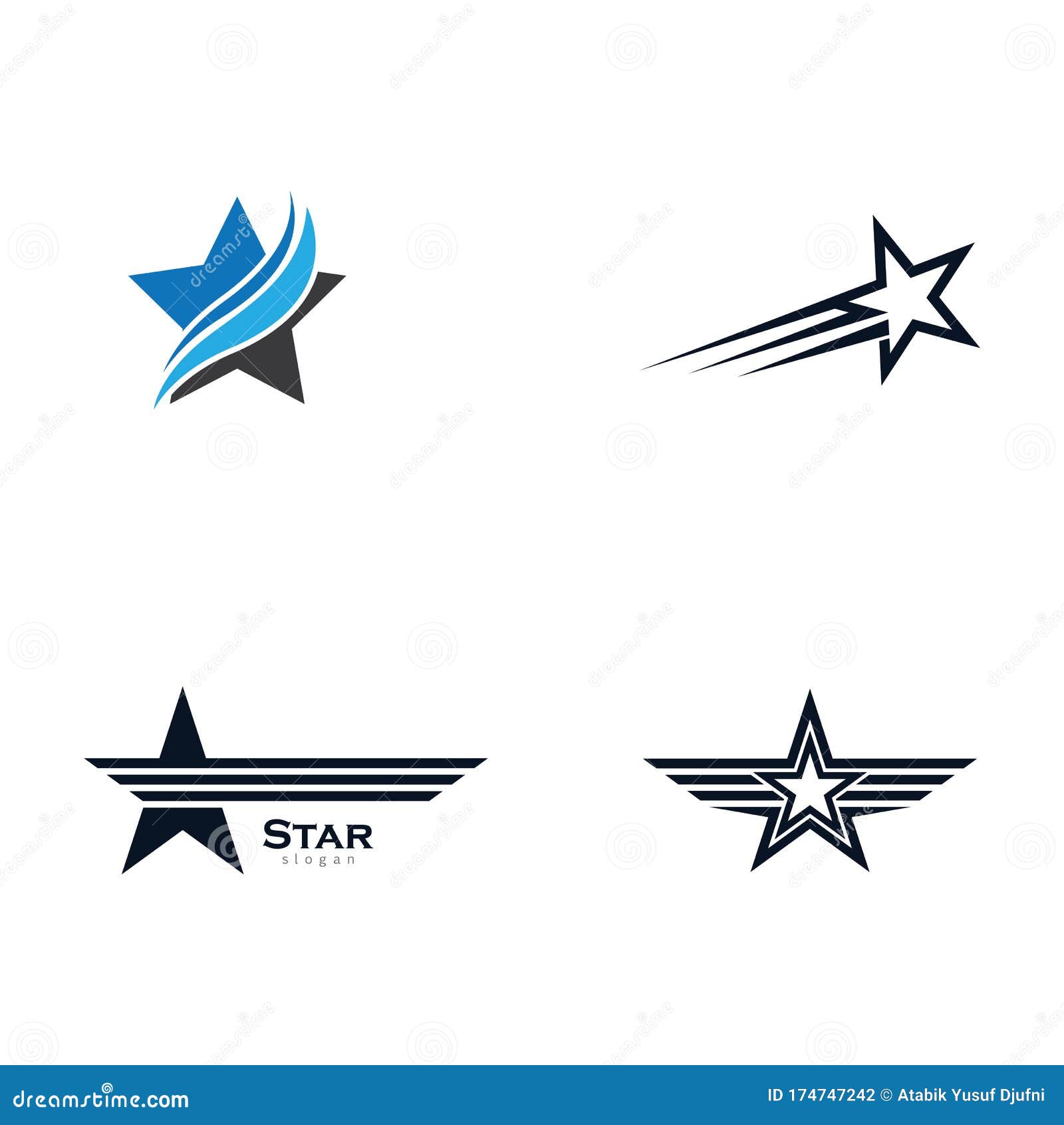 Star vector icon stock vector. Illustration of trophy - 174747242