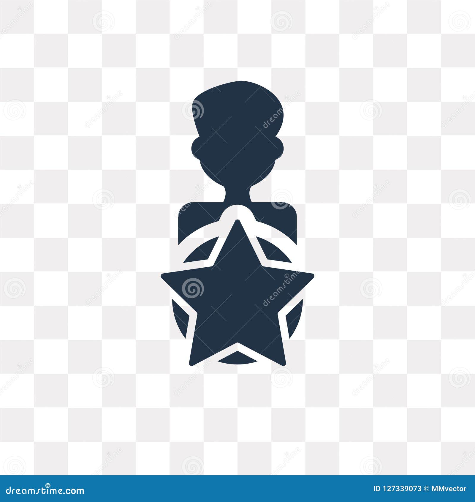 Star Vector Icon Isolated on Transparent Background, Star Trans Stock ...