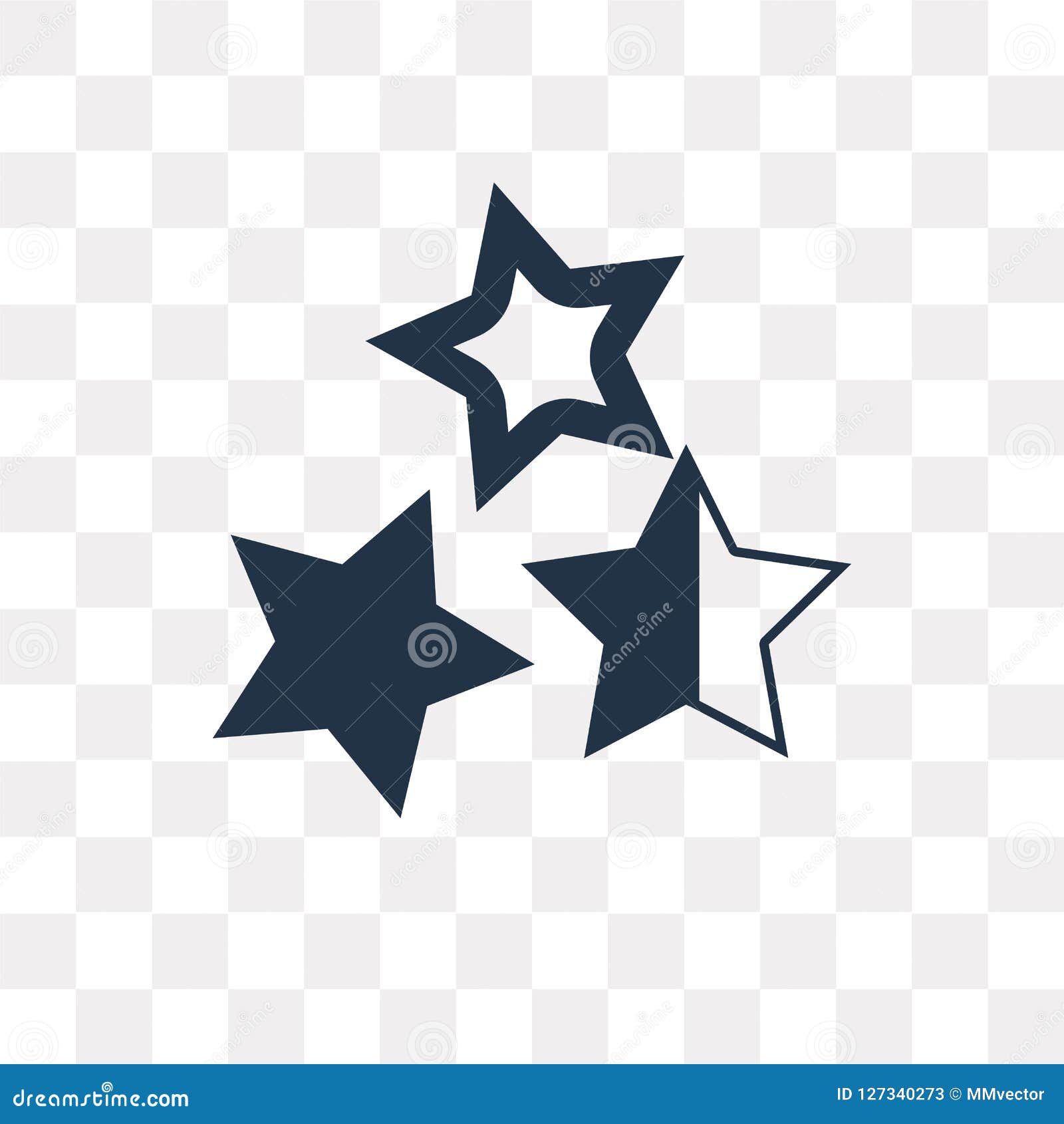 Star Vector Icon Isolated on Transparent Background, Star Trans Stock ...