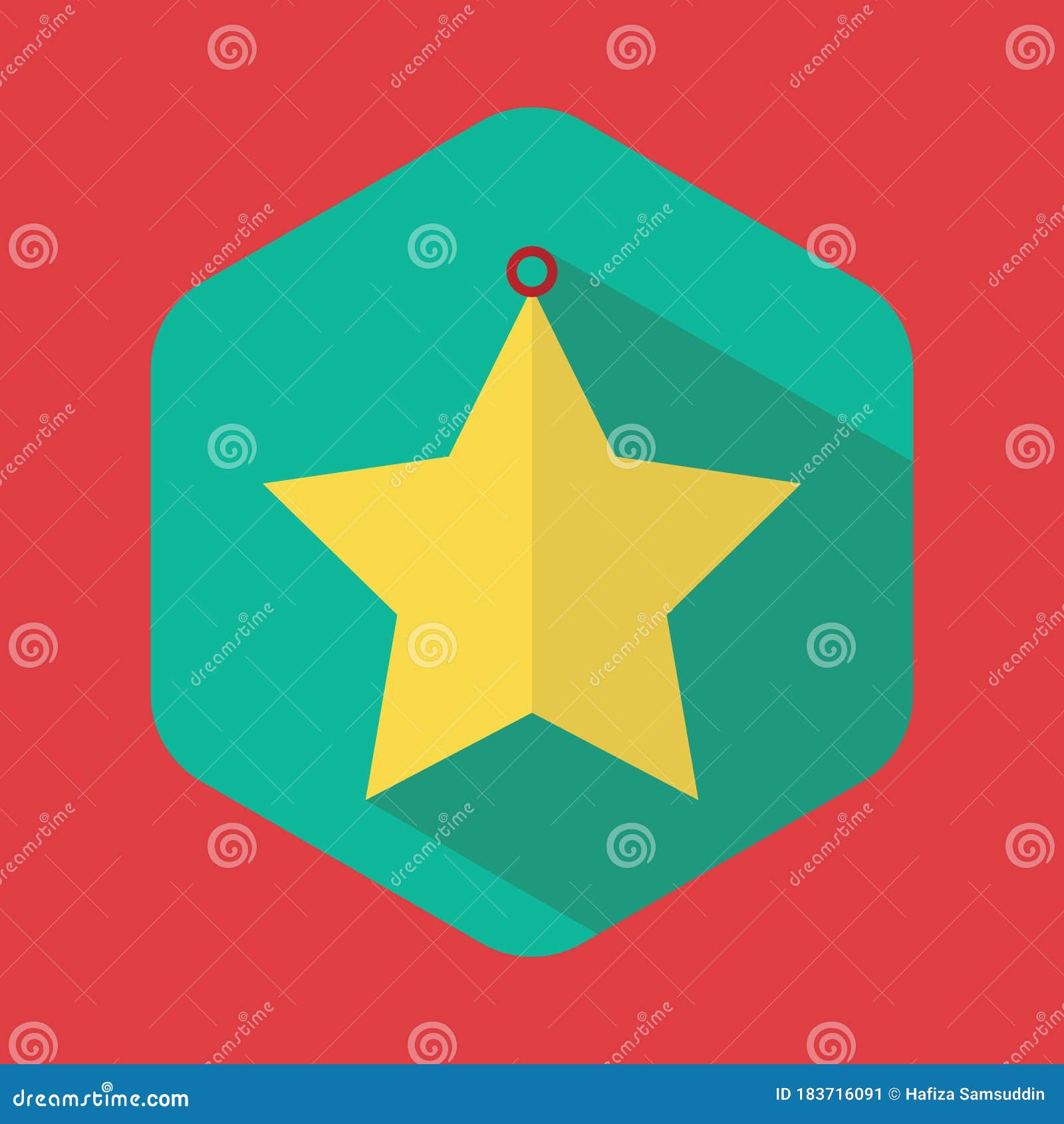 Star. Vector Illustration Decorative Background Design Stock ...