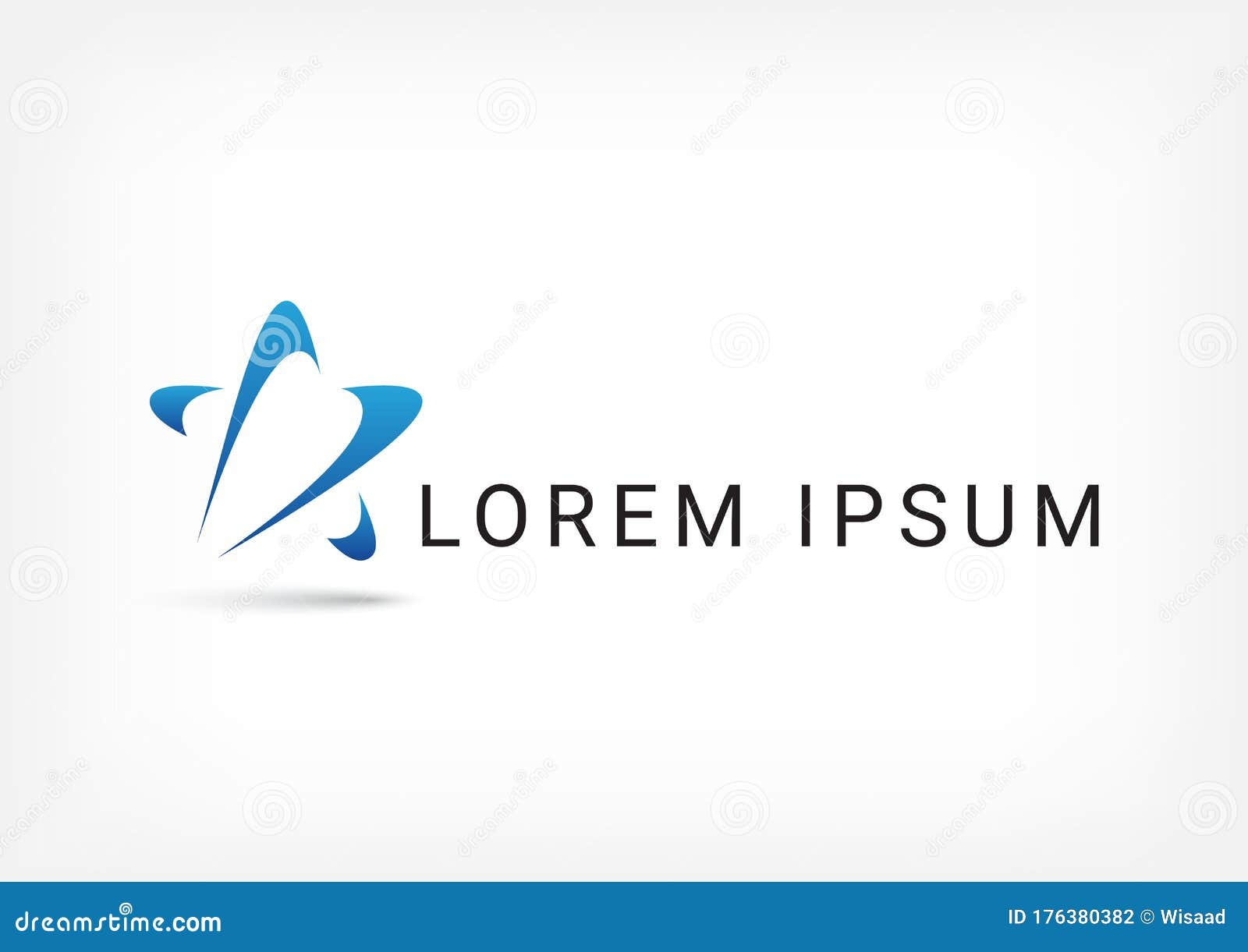 Star Abstract Curve Logo Design Template Stock Vector - Illustration of ...