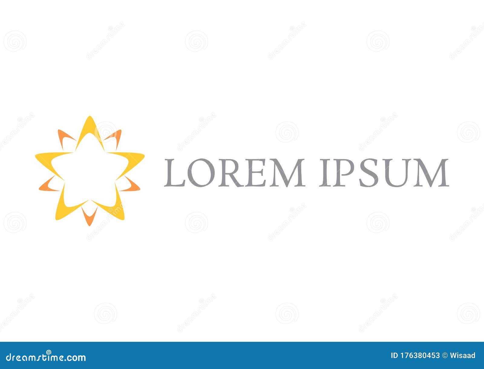 Star Abstract Curve Logo Design Template Stock Vector - Illustration of ...