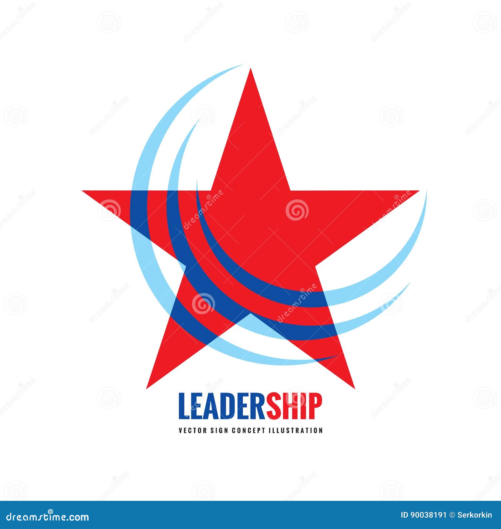 Star - Vector Logo Template Concept Illustration. Leadership Sign ...