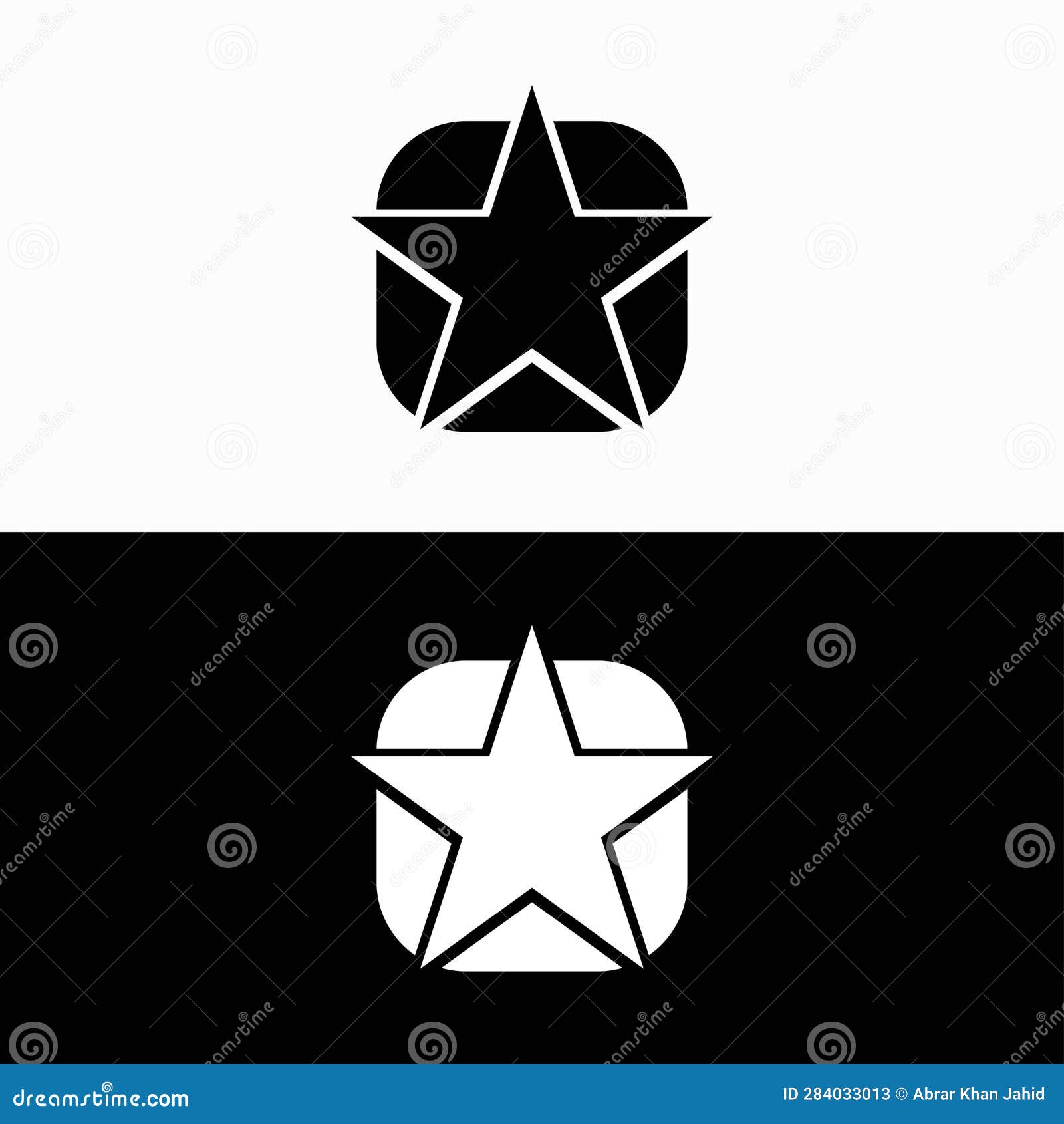 Star Vector Logo Template Design Stock Vector - Illustration of elegant ...