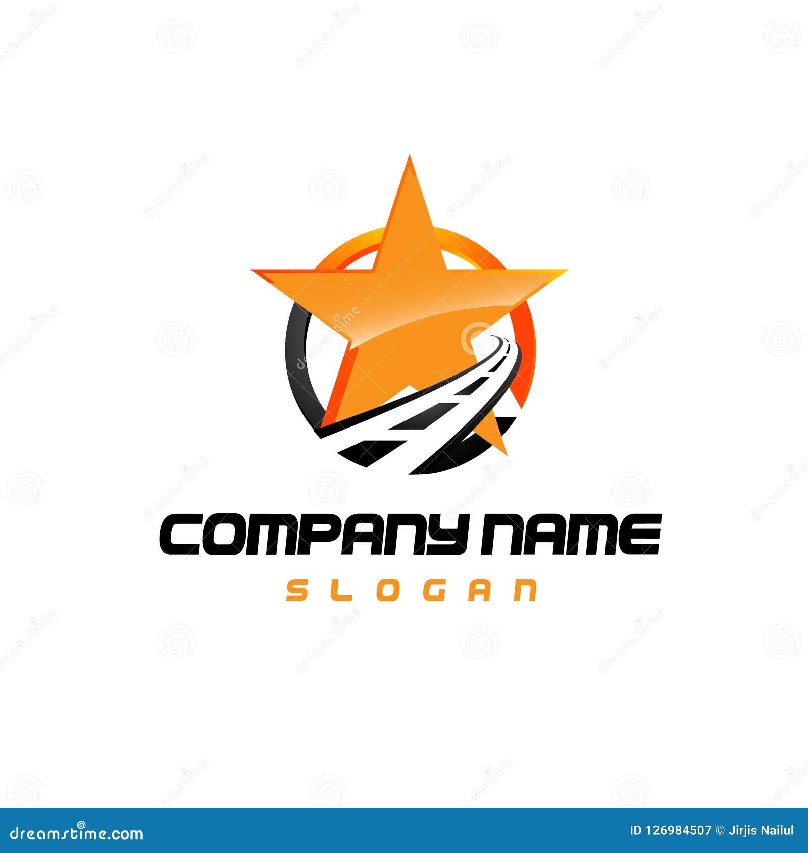 Star Vector Road Services Logo Concept Illustration Stock Vector ...