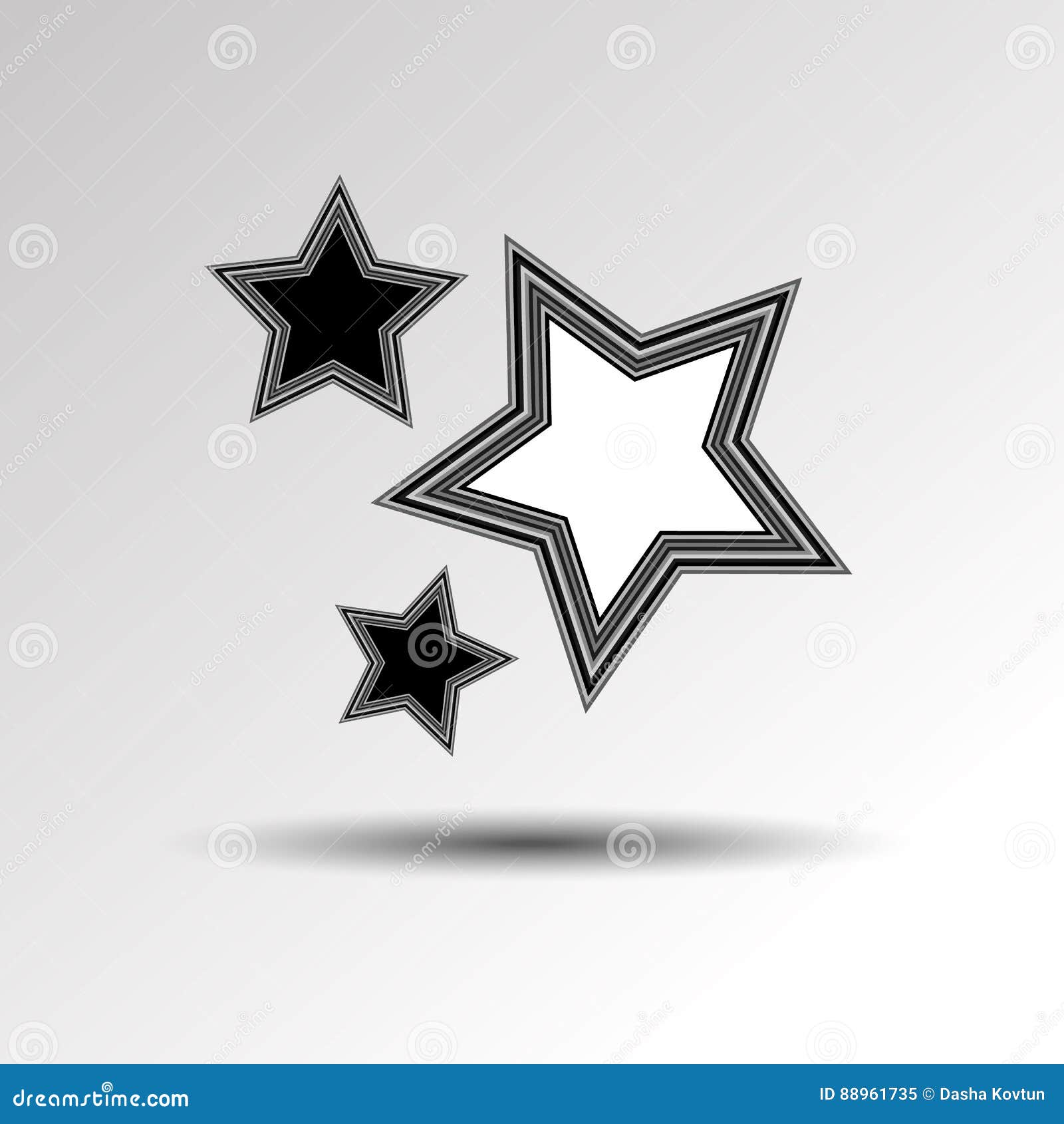 Star Vector Symbol Icon Simple Gold Shape Stock Vector - Illustration ...