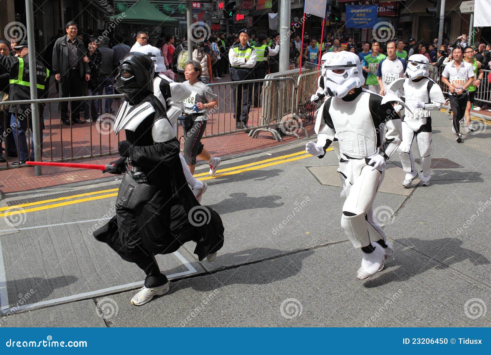 Star War Runner editorial image. Image of contest, jogging - 23206450