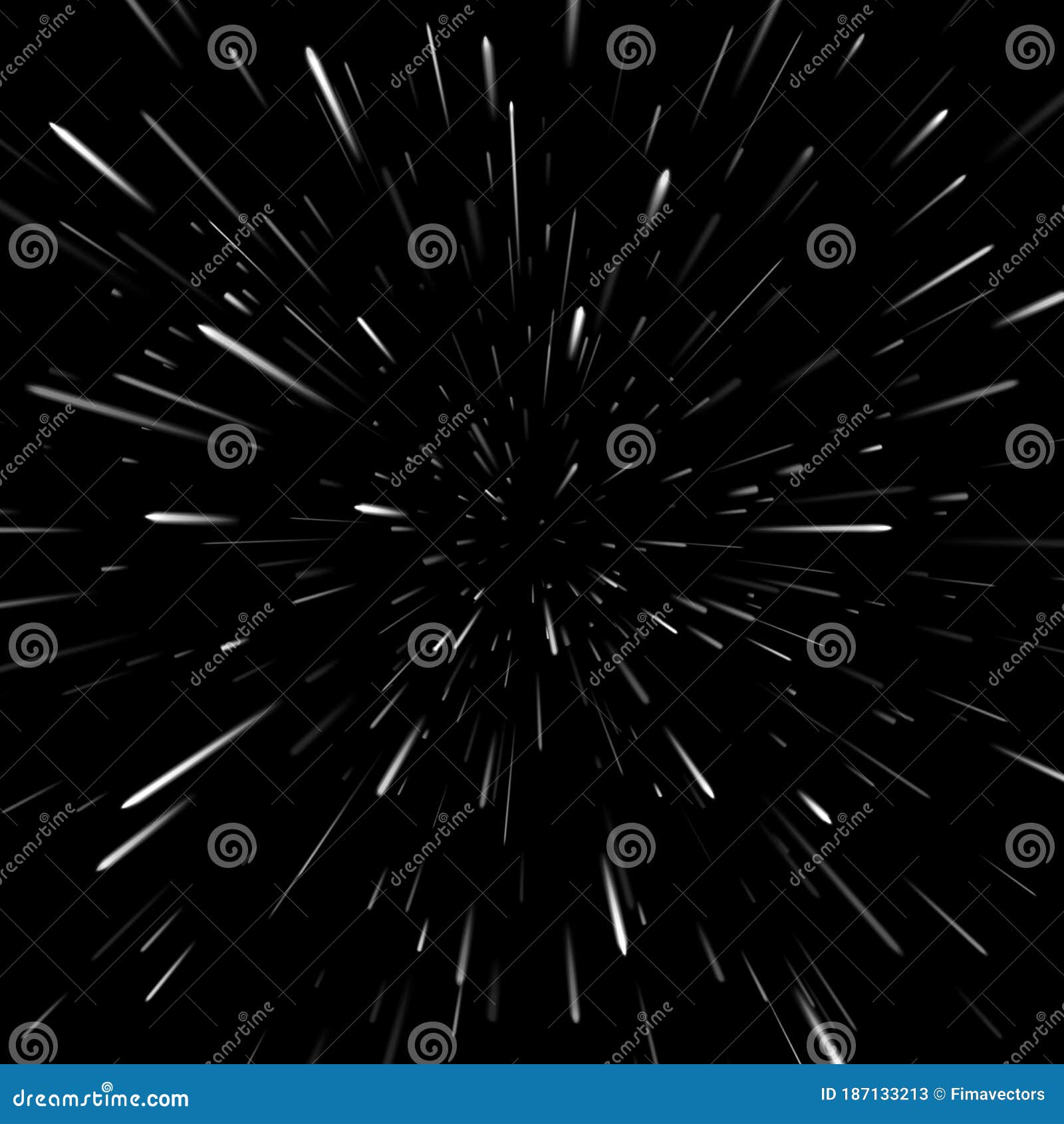 Star Warp Abstract Background Stock Vector - Illustration of hole ...