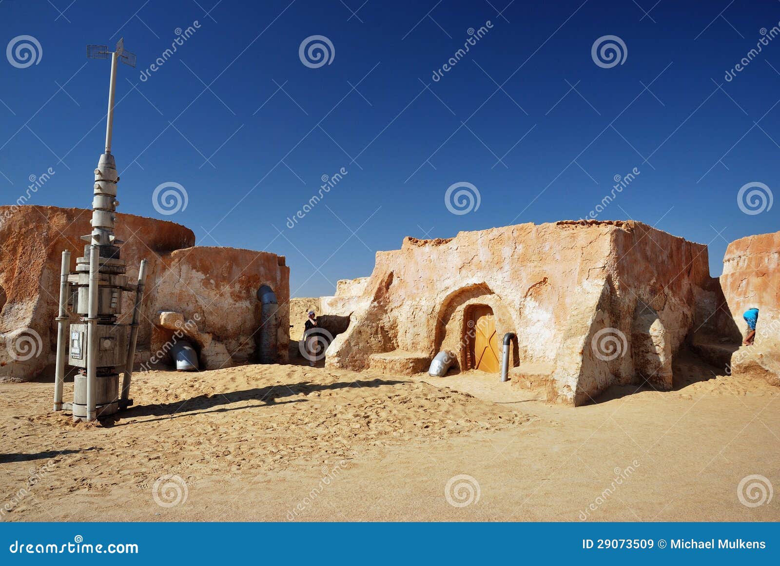 Star Wars Film Set, Tunisia Editorial Stock Image - Image of sahara ...