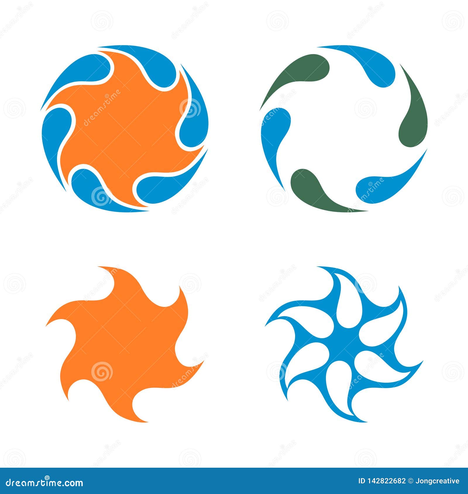 Nature Cycle Line Icon. Natural Process Vector Illustration Isolated On ...