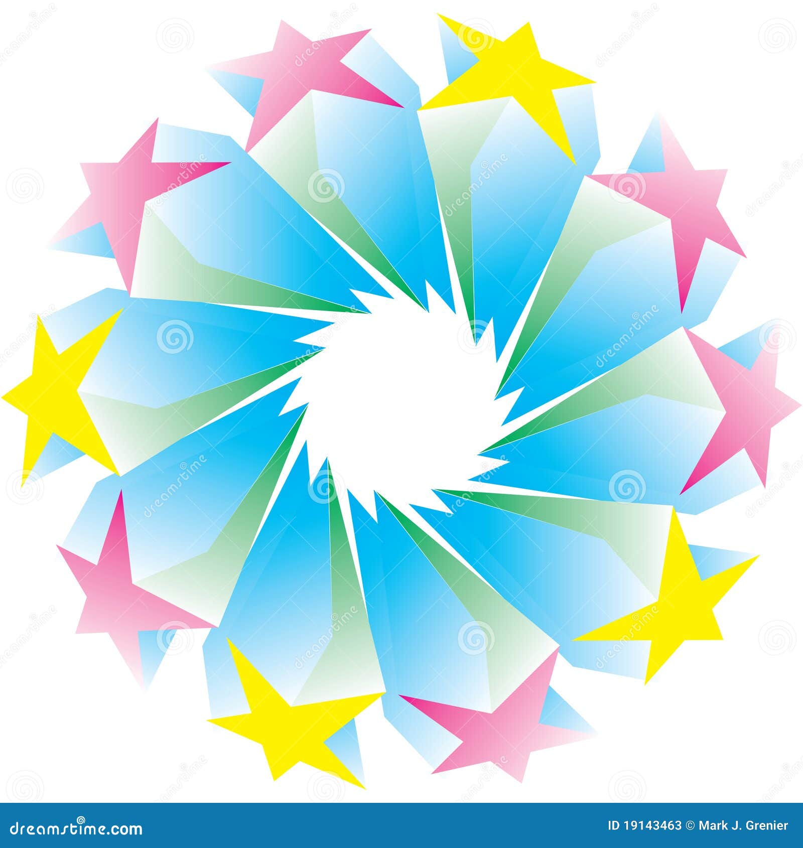 Star Wheel stock illustration. Illustration of stars - 19143463