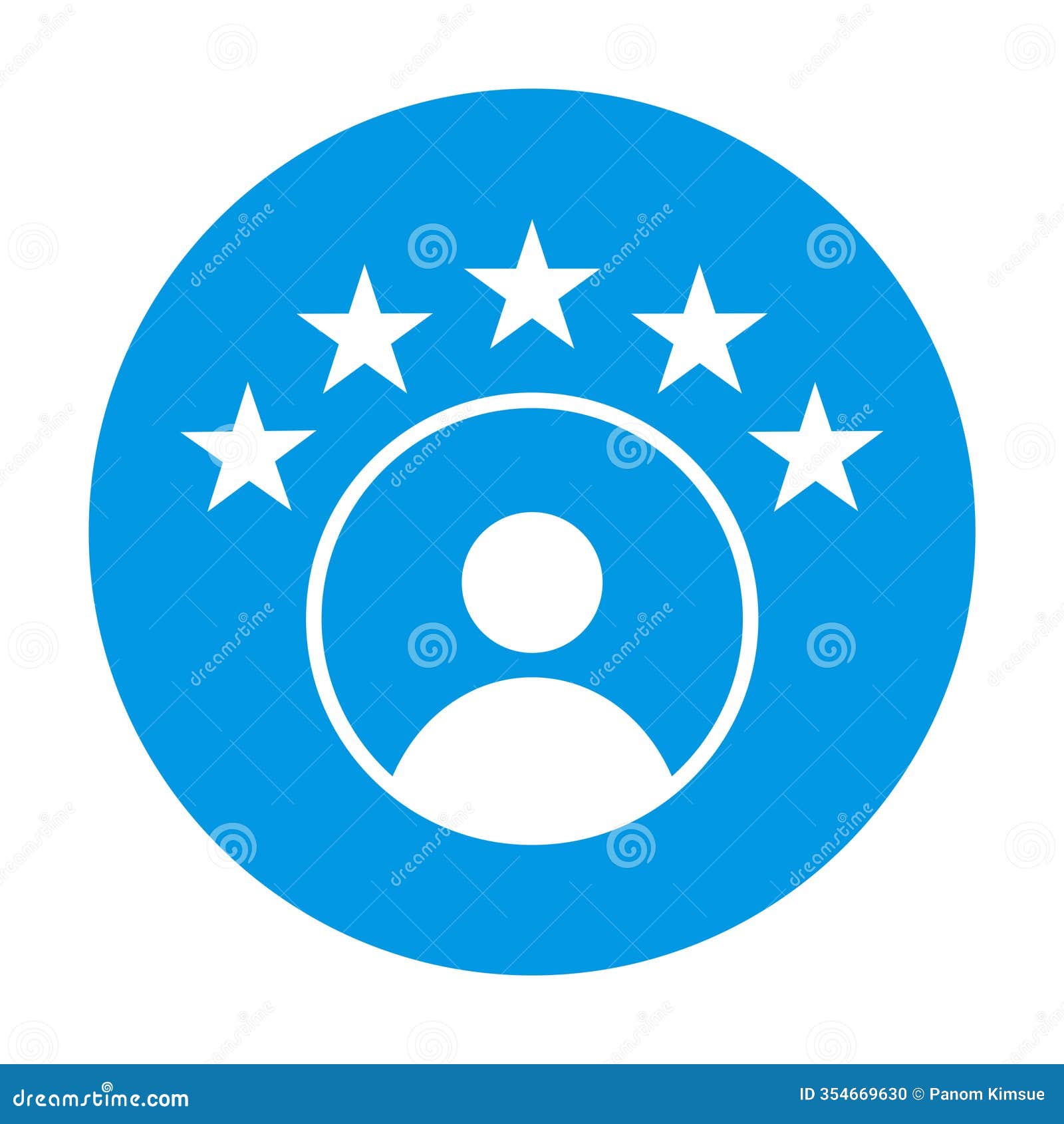 5 Star Work Experience Icon Vector for Your Web Site Design, Logo, App ...