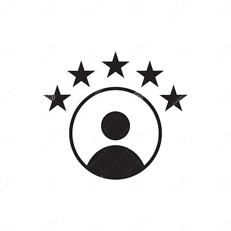5 Star Work Experience Icon Vector for Your Web Site Design, Logo, App ...