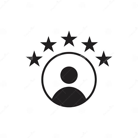 5 Star Work Experience Icon Vector for Your Web Site Design, Logo, App ...