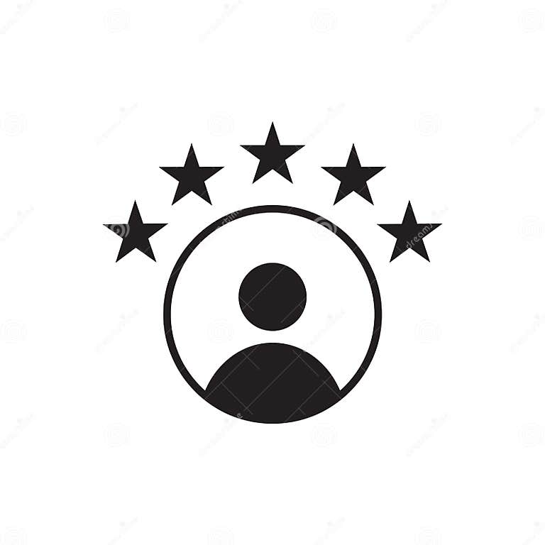 5 Star Work Experience Icon Vector for Your Web Site Design, Logo, App ...