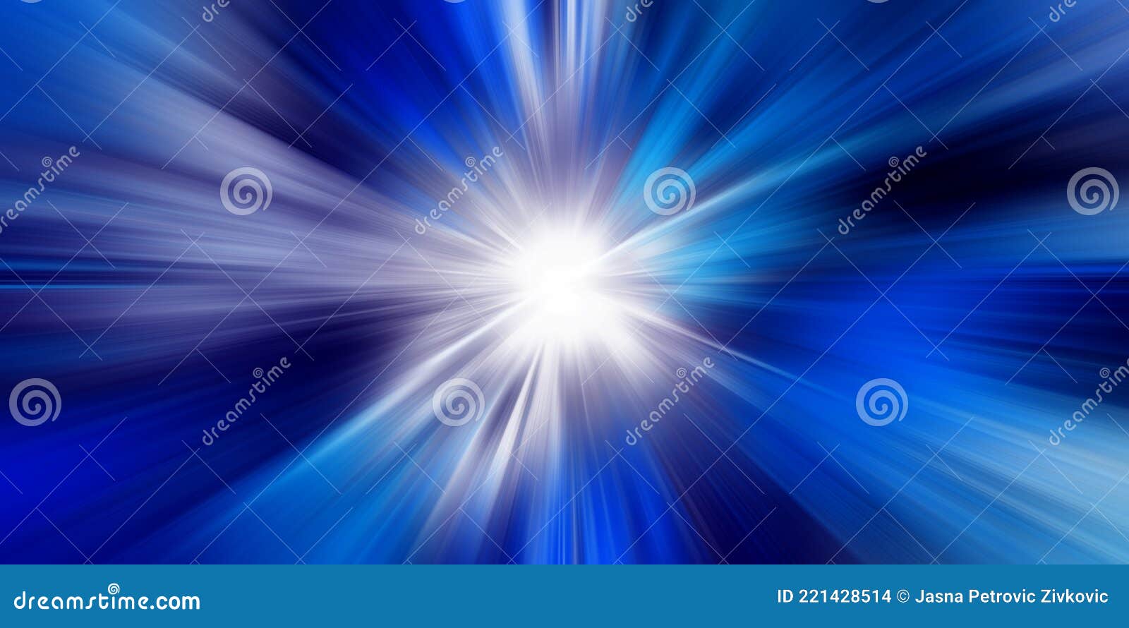 Starburst Blue Abstract Background Royalty-Free Stock Photography ...