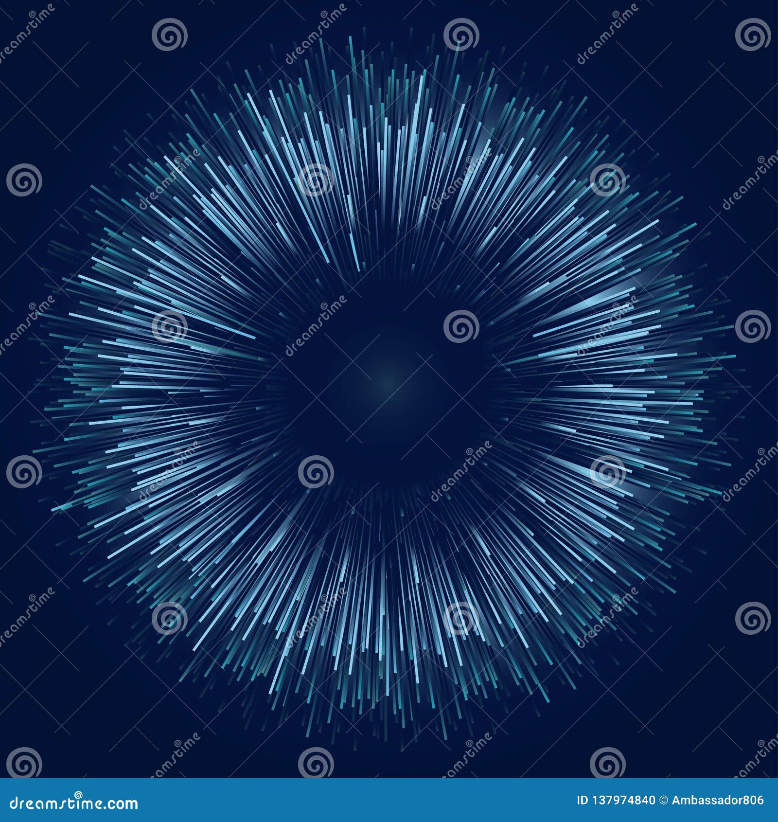 Circle Future Design, Digital Concept Banner, Vector Stock Vector ...