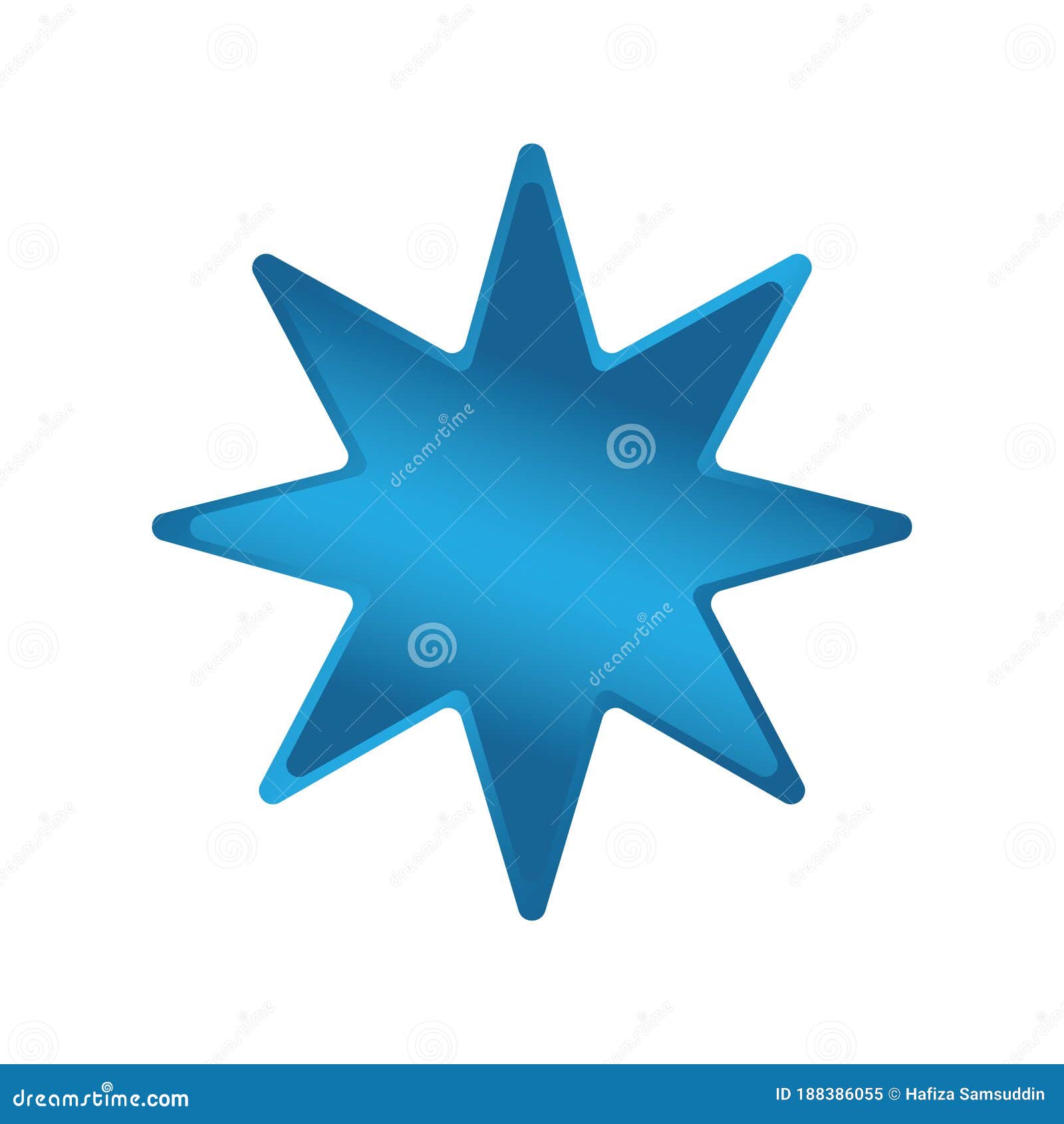Starburst Icon, Cartoon Style Vector Illustration | CartoonDealer.com ...