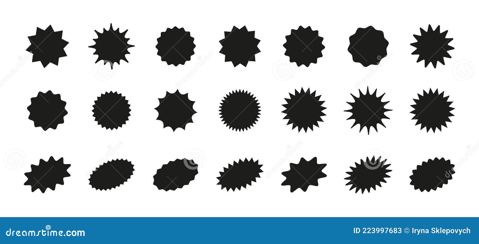 Starburst Price Stickers. Callout Star Shapes. Vector Illustration ... Starburst Price Stickers. Callout Star Shapes. Vector Illustration ...