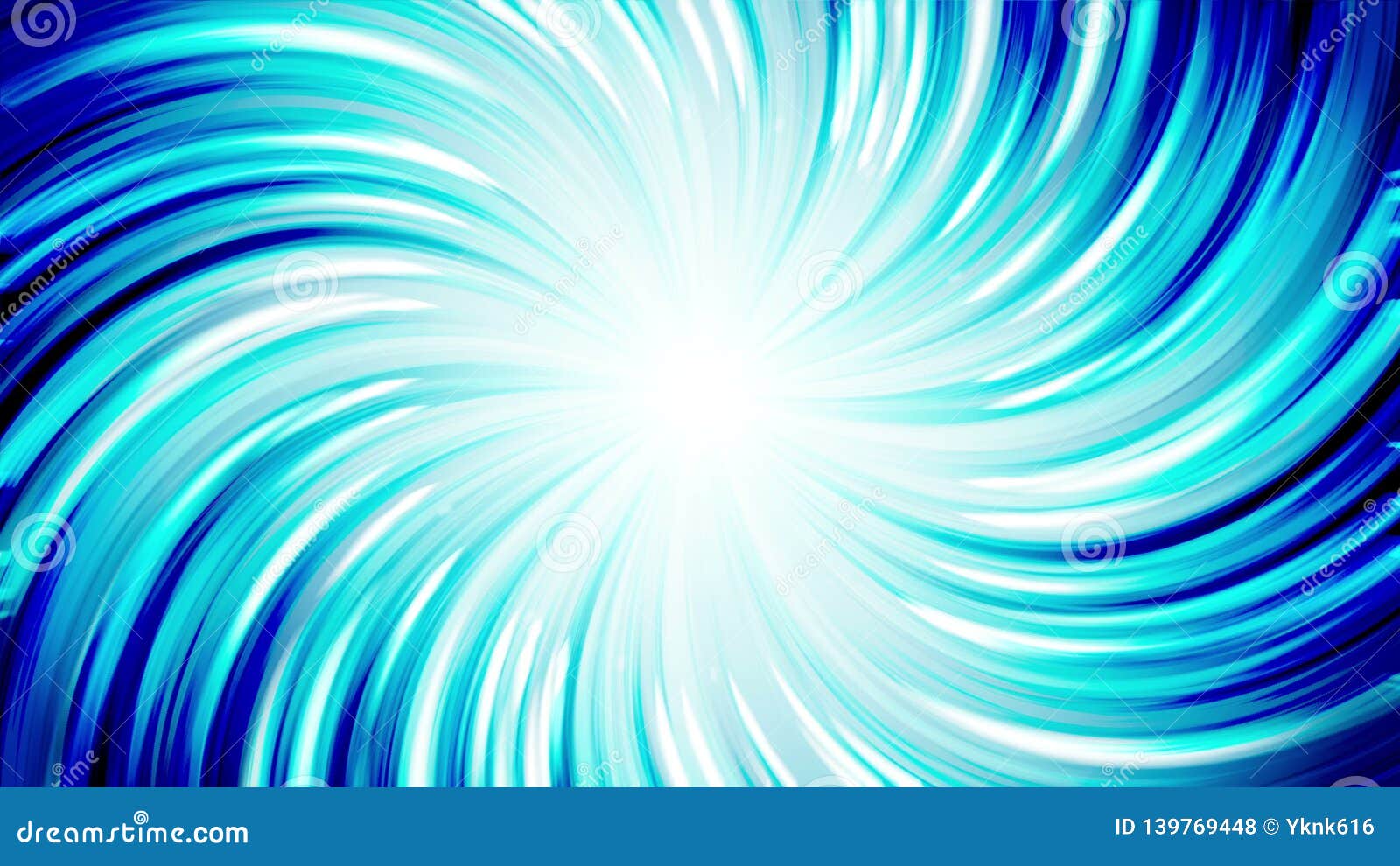 Starburst Rays in Space. Cartoon Beam Loop Animation. Future Technology ...
