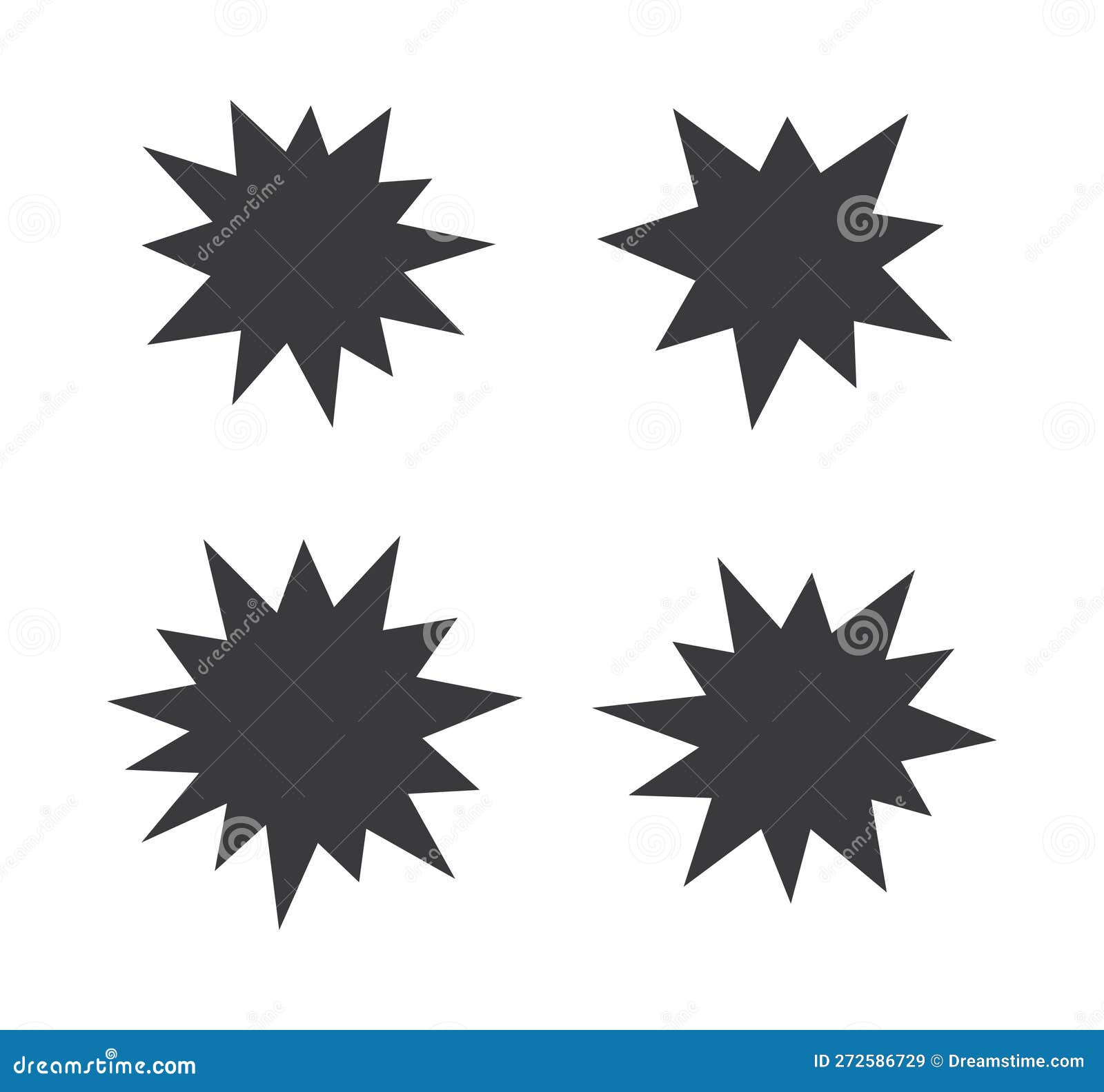 Starburst splash star stock vector. Illustration of bursting - 272586729