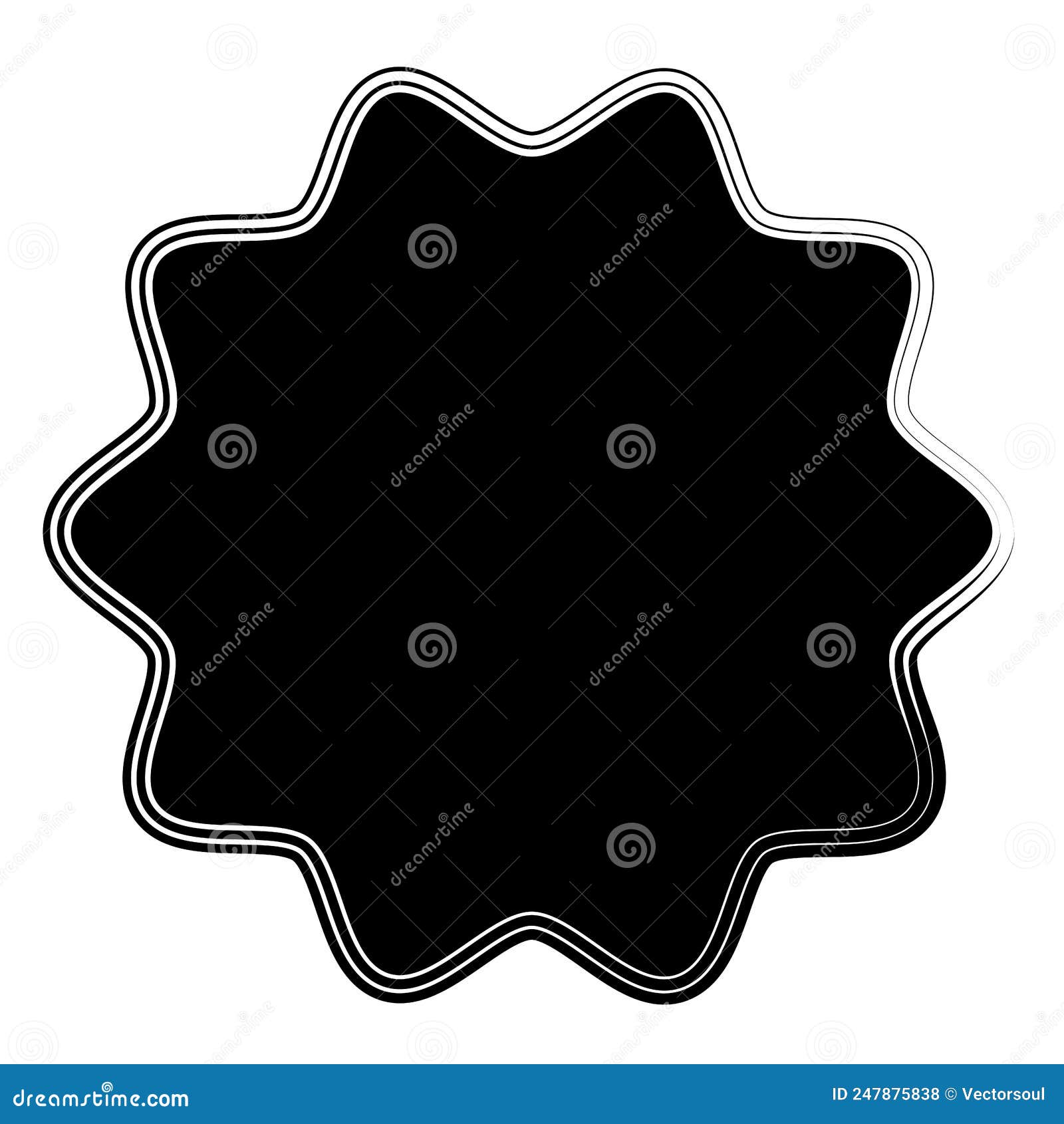Starburst, Sunburst Star Shape Vector Element Stock Vector ...