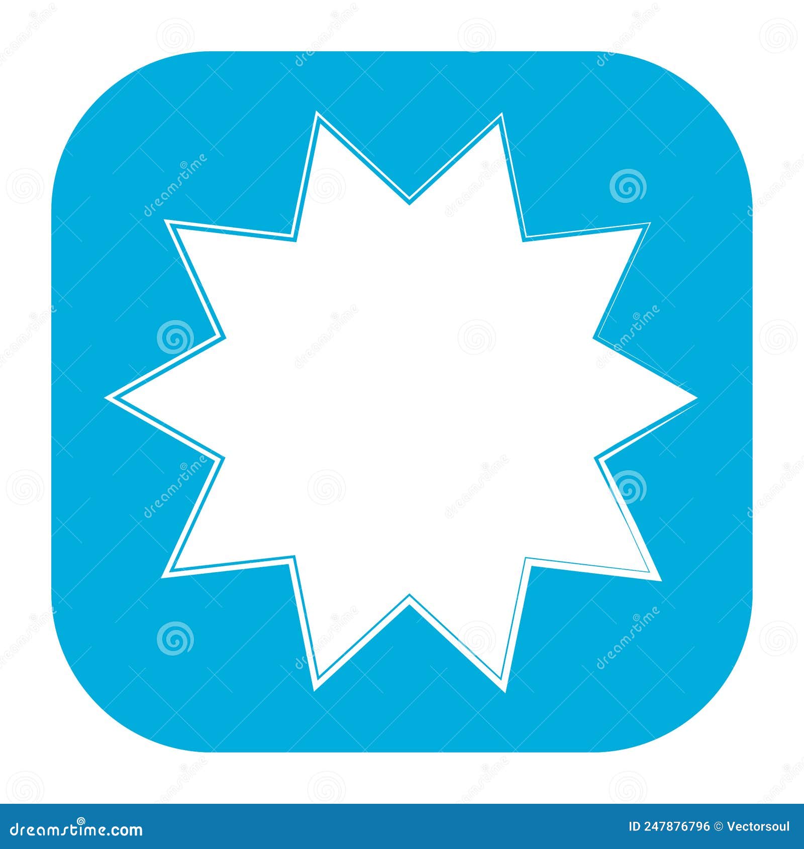 Starburst, Sunburst Star Shape Vector Element Stock Vector ...