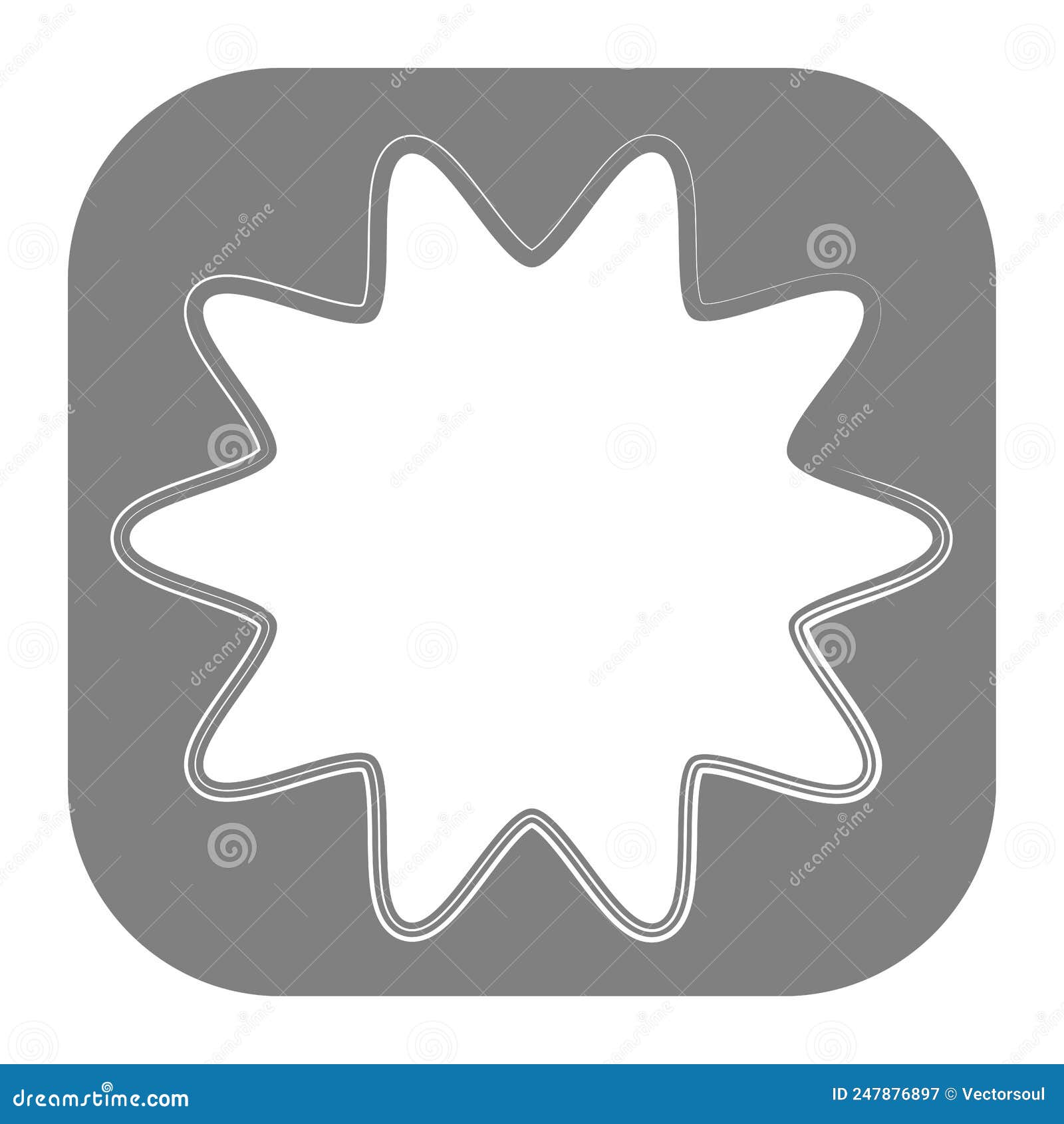 Starburst, Sunburst Star Shape Vector Element Stock Vector ...