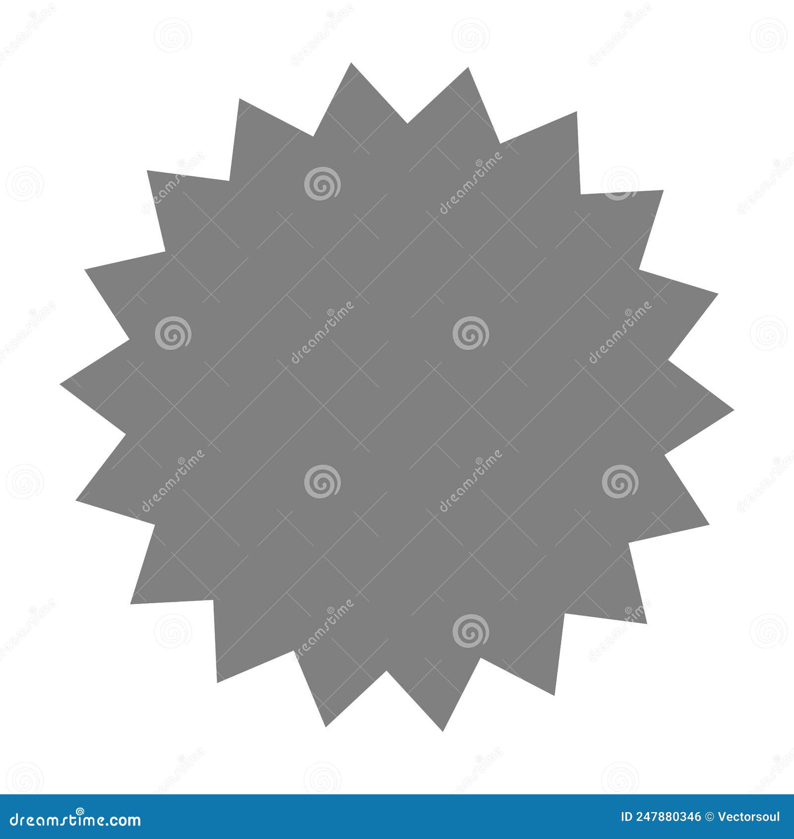 Starburst, Sunburst Star Shape Vector Element Stock Vector ...