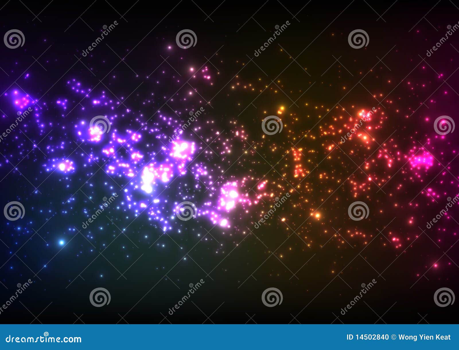 Giant Quasar Star Emits Glow Energy Particles In Deep Outer Space ...