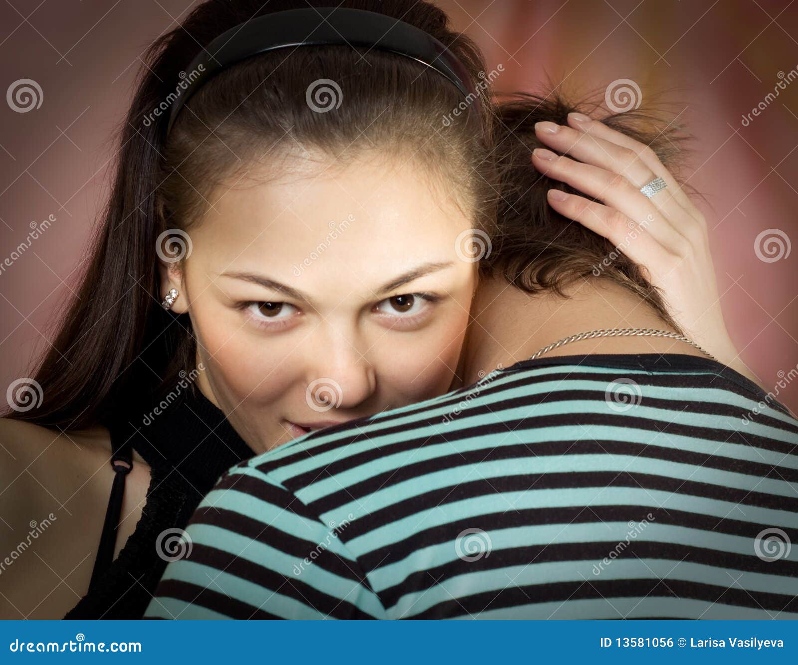 Stare stock photo. Image of woman, pleasure, styles, close - 13581056