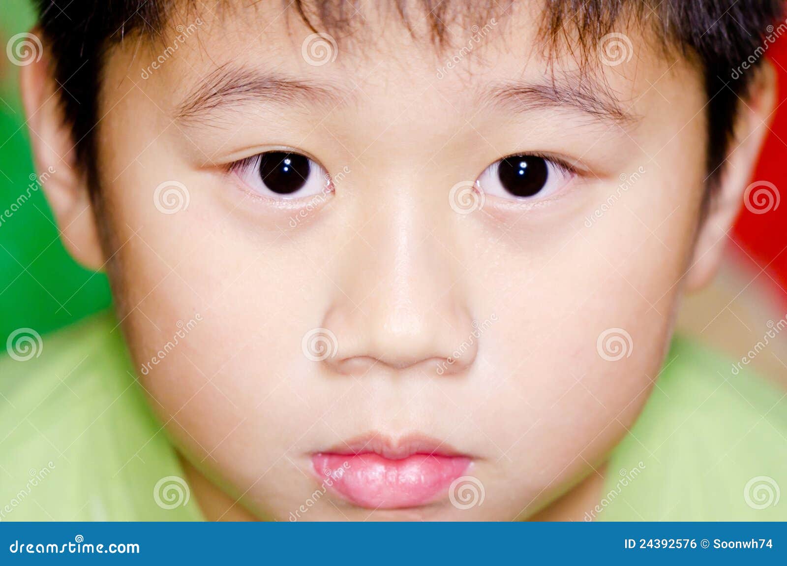 Stare stock photo. Image of asian, facial, face, closeup - 24392576