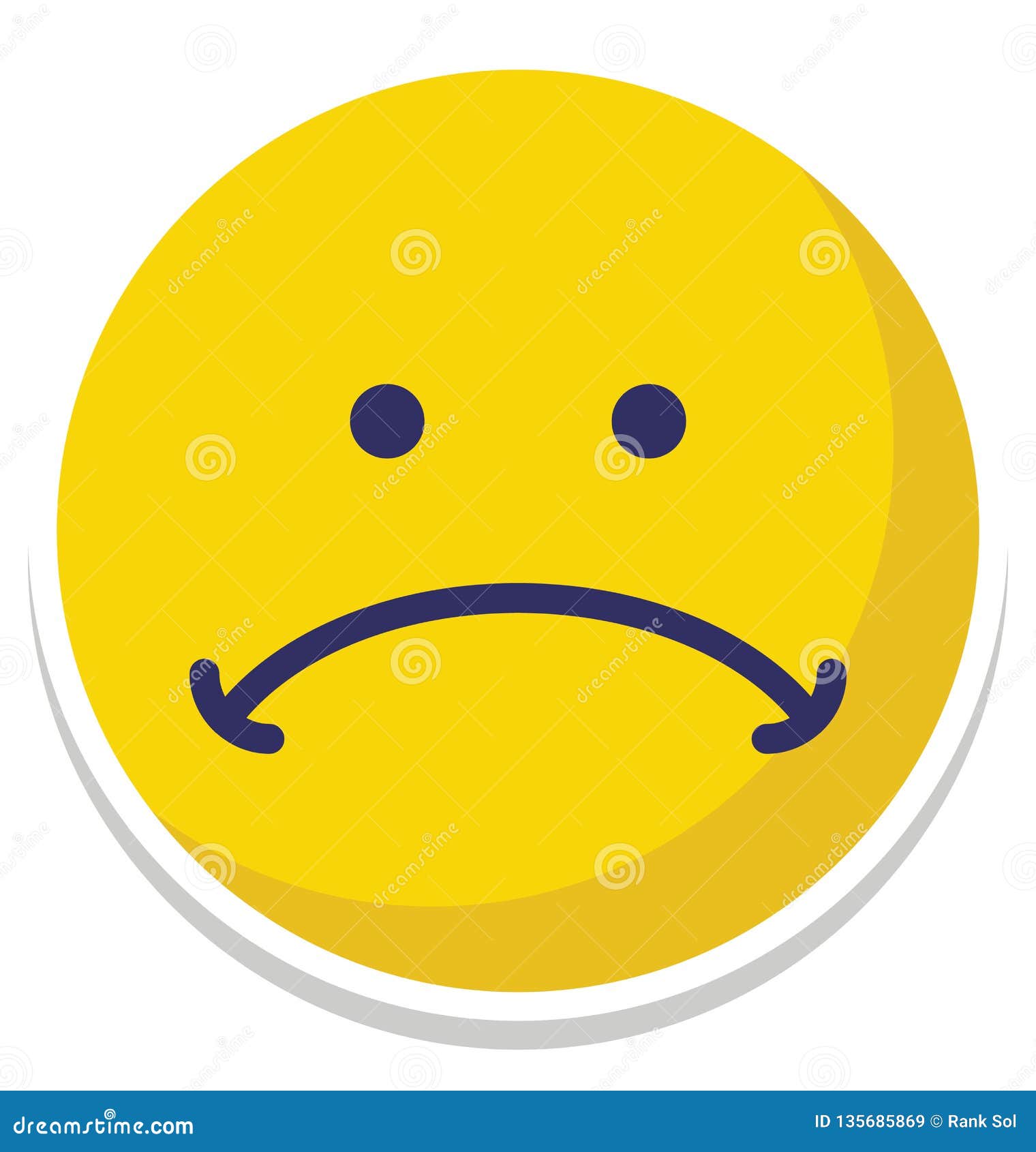 Stare Emoticon, Emoticons Vector Isolated Icon Which Can Easily Modify ...