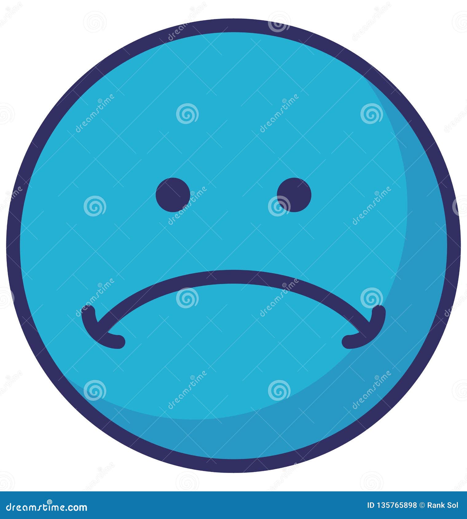 Stare Emoticon, Emoticons Vector Isolated Icon Which Can Easily Modify ...