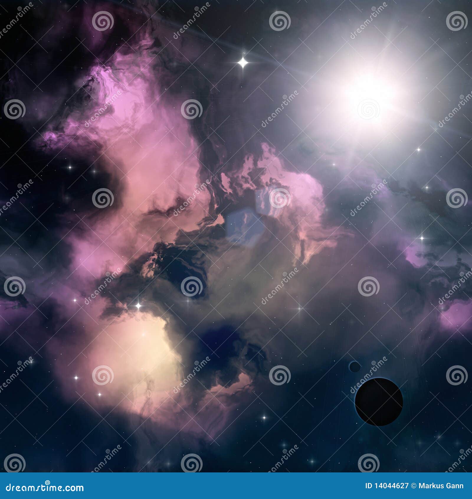 Starfield stock illustration. Illustration of light, cosmos - 14044627